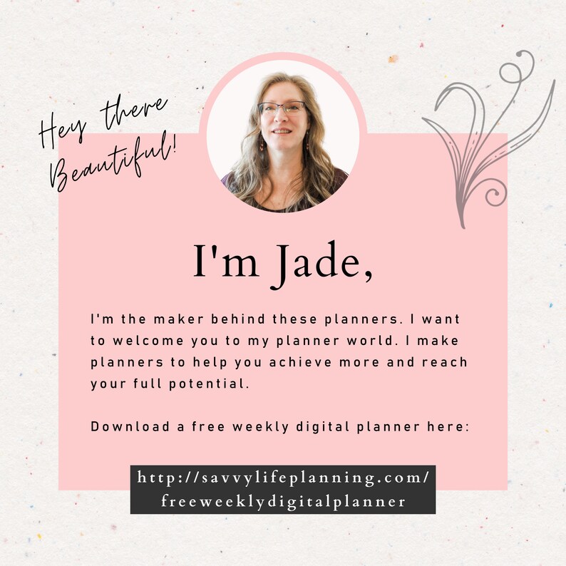 Digital Life Planner With Hyperlinked Tabs for Ipad, Undated, Monthly ...
