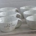 Personalized Hand Built Pinch Love Mugs,8oz With 24k Gold Luster ...
