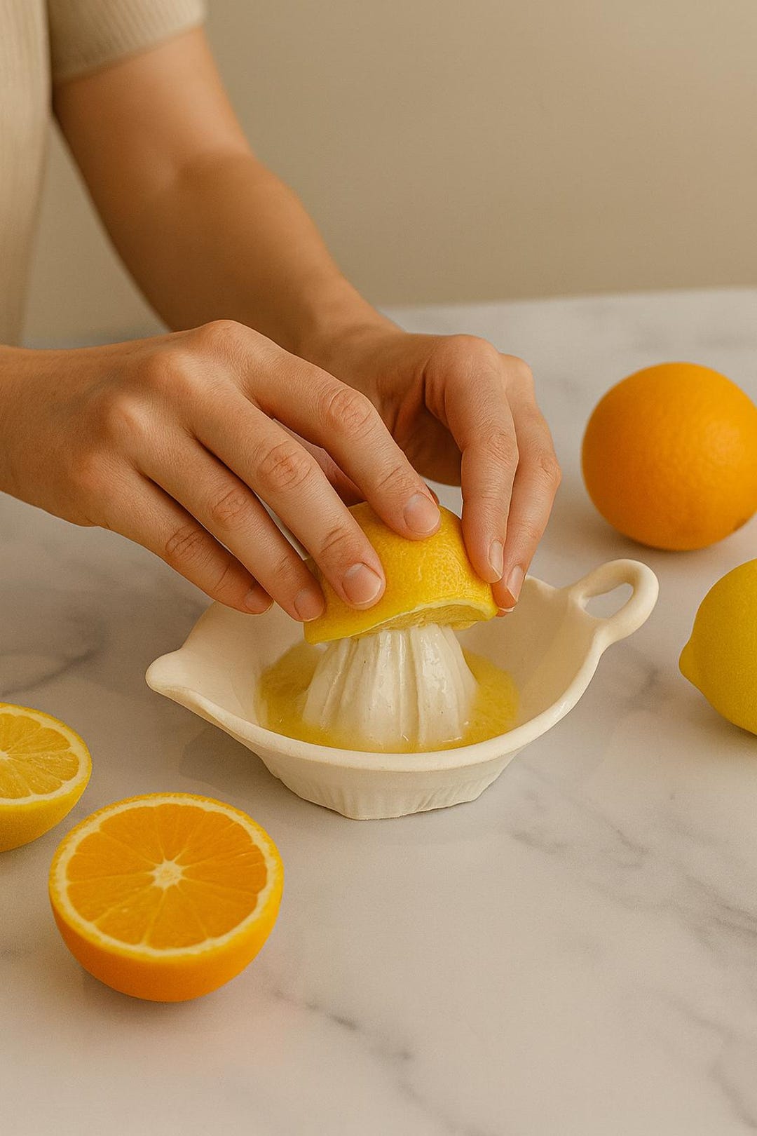 Handmade Ceramic Citrus Juicer - Pottery Handmade - Ceramic Lemon ...
