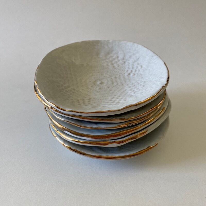 Lace Ceramic Coasters - Etsy