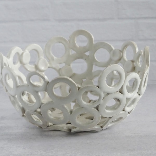 Ceramic Basket - Etsy