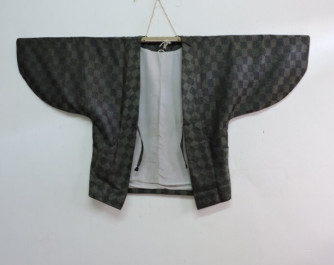 Vintage Japanese Hippari Dochugi Ishidatami Checkerboard - Etsy