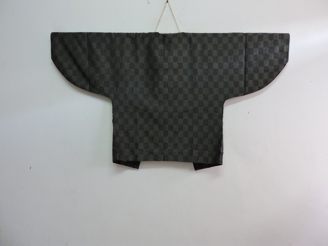 Vintage Japanese Hippari Dochugi Ishidatami Checkerboard - Etsy