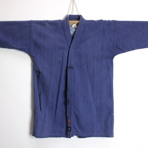 Vtg Japanese Cotton Kendo Gi Kendogi Sashiko Jacket Uniform Budeon ...
