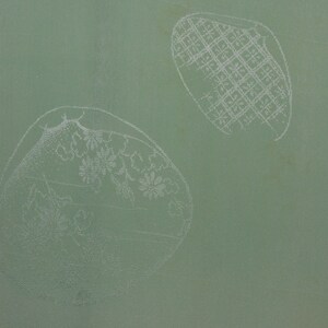 Japanese Juban Inner Wear Kimono Abstract Pattern Sewing Fabric Vintage ...