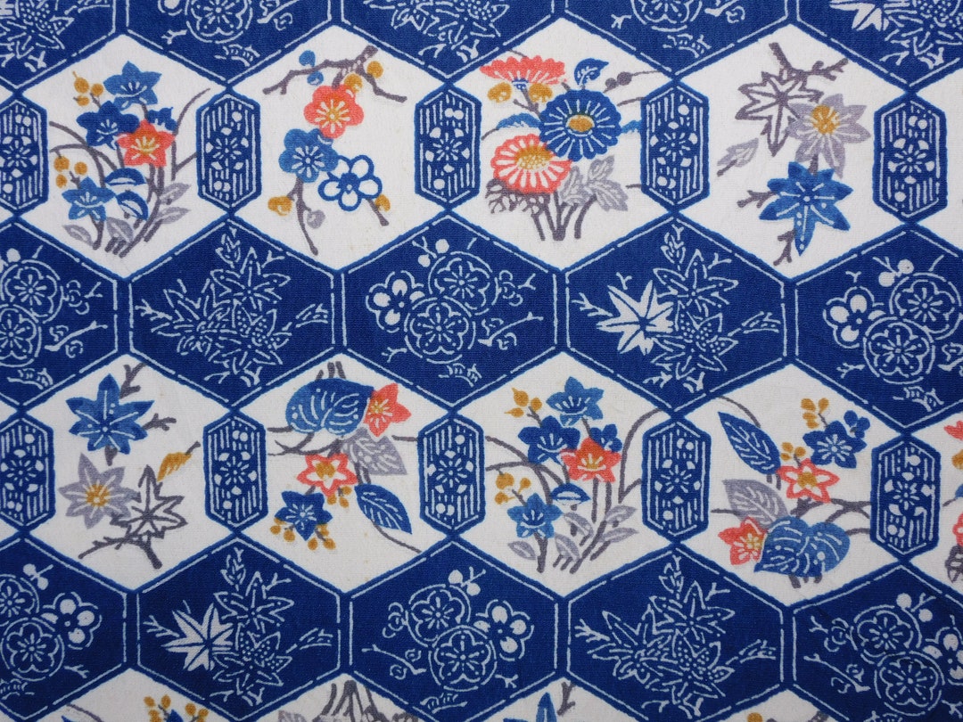 Japanese Haori | Hippari | Dochugi Abstract Pattern Folkwear Kimono ...