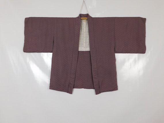 Vintage Japanese Haori Hippari Dochugi Abstract Pattern - Etsy