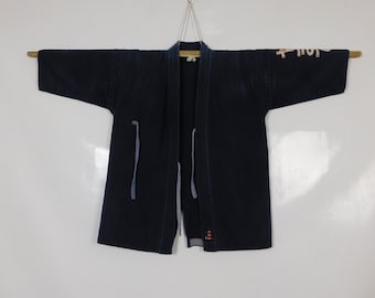 M Vintage Japanese Indigo Cotton Sashiko Boro Kendo Gi Aikido Budo ...