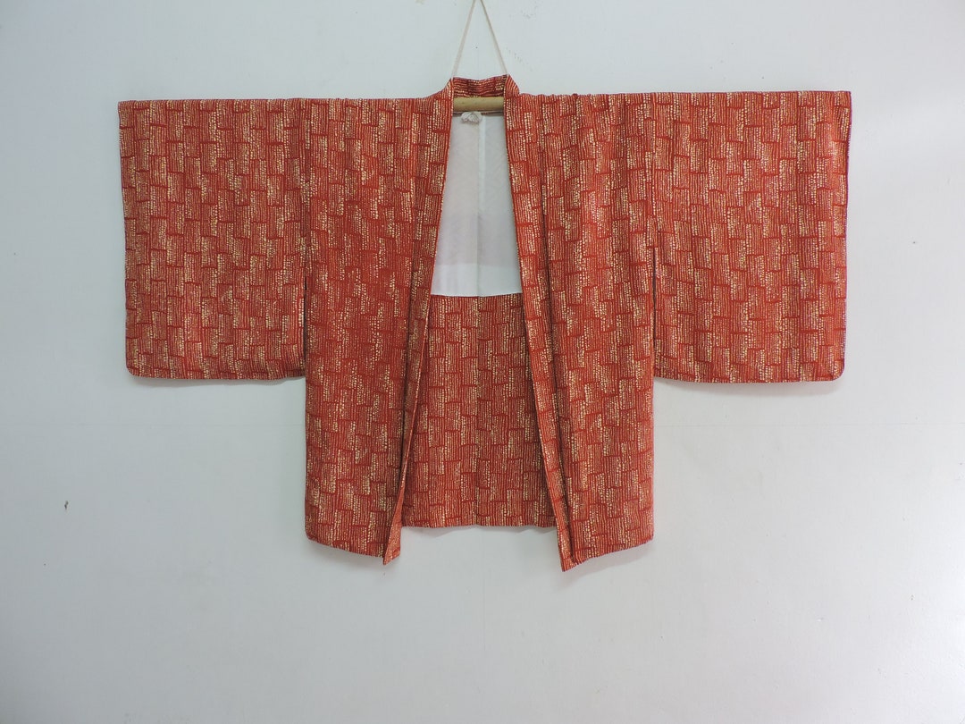 Japanese Kimono Jacket Haori Abstract Pattern Gift for Her - Etsy