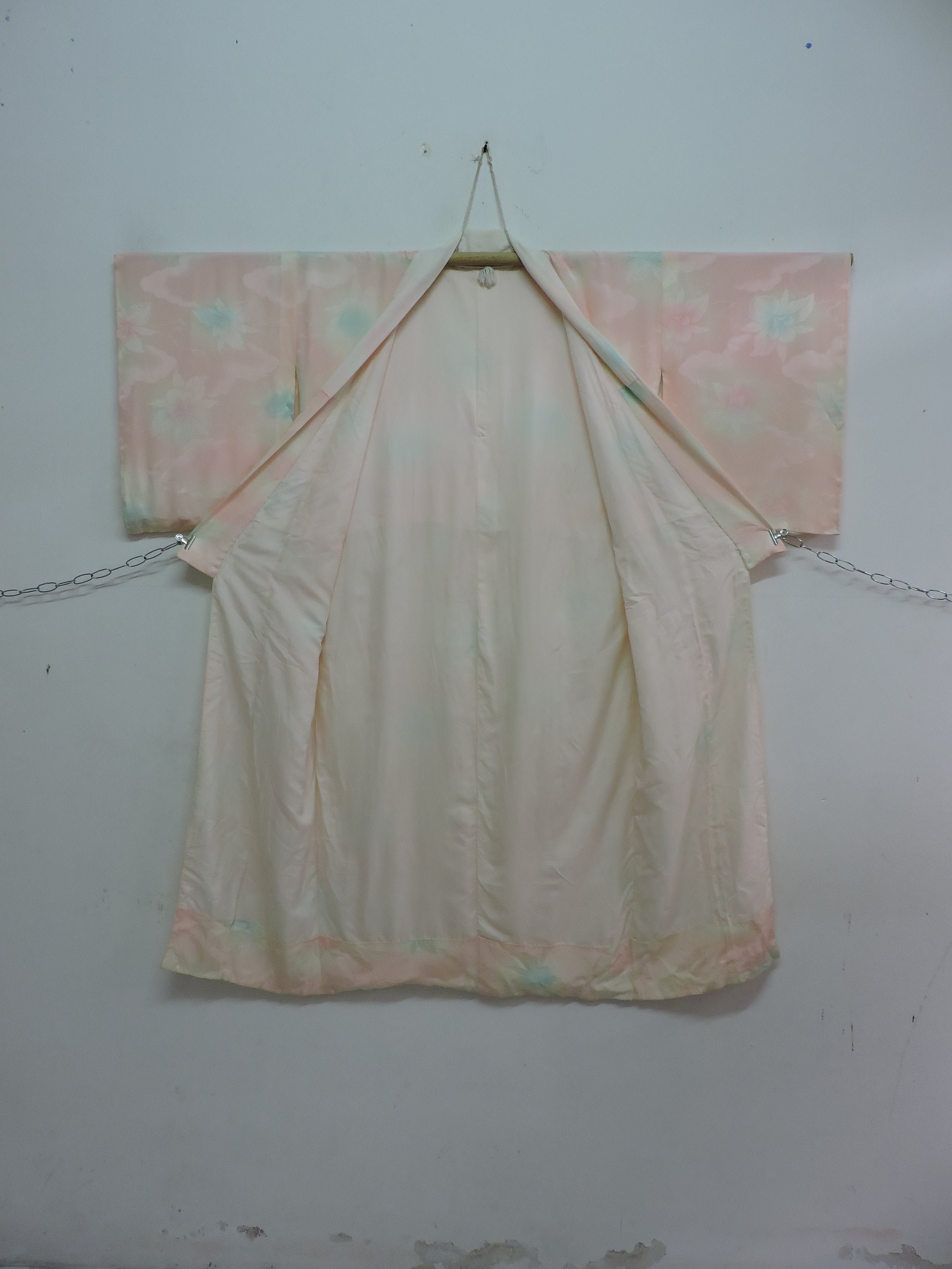 Japanese Juban Inner Wear Kimono Abstract Pattern of Floral | Etsy