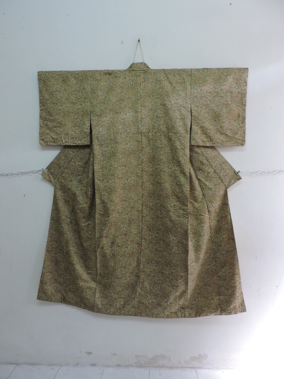 Japanese Kimono Komon Abstract Overall Landscape Pattern Gift for Her ...