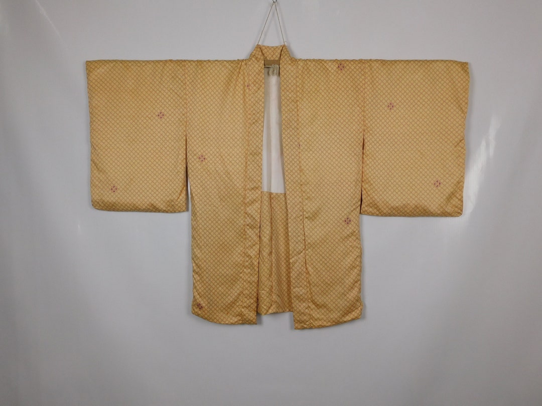Vintage Japanese Haori Hippari Dochugi Abstract Geometric - Etsy