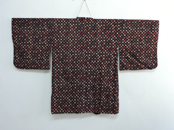 Japanese Michiyuki Kimono Jacket Haori Abstract Patte… - Gem
