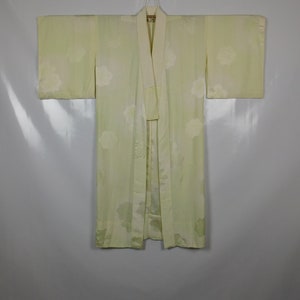 Japanese Juban Inner Wear Kimono Abstract Pattern Flower Floral Sewing ...