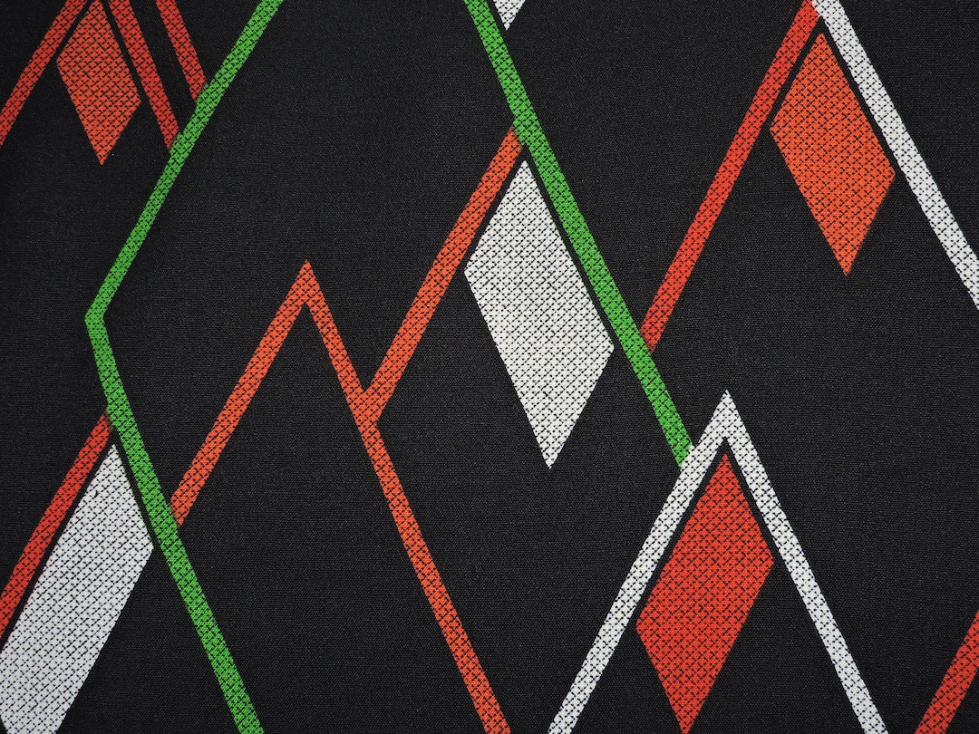 Japanese Haori Hippari Dochugi Abstract Geometric Pattern - Etsy