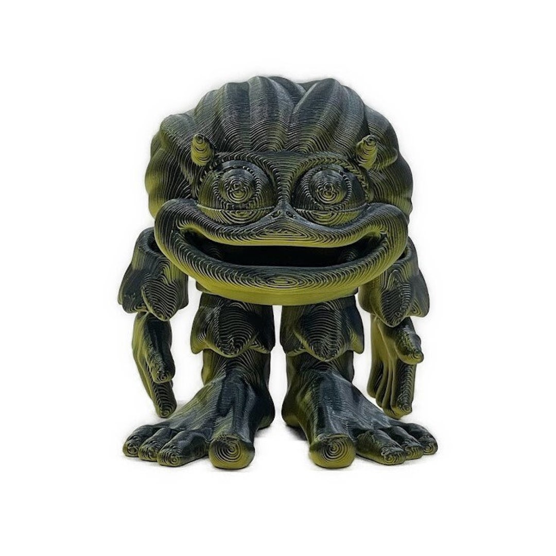 Yeti Flexible Figure, Fidget Toy, Desk Prop, Yeti Kid, Himalayan ...