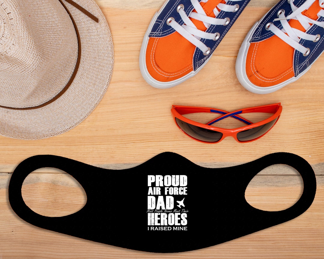 Proud Air Force Dad I Raised My Hero Flat Fabric Face - Etsy