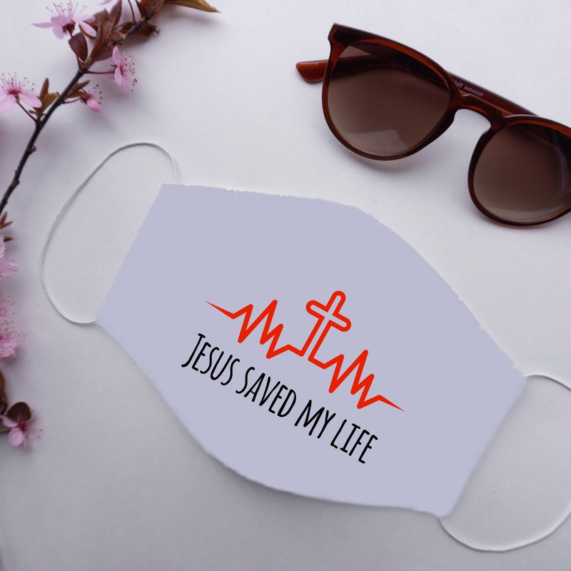 Jesus Face Mask - Etsy