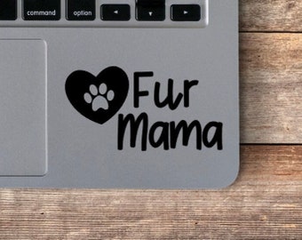 Dog Mom / Fur Mama Decal - Etsy