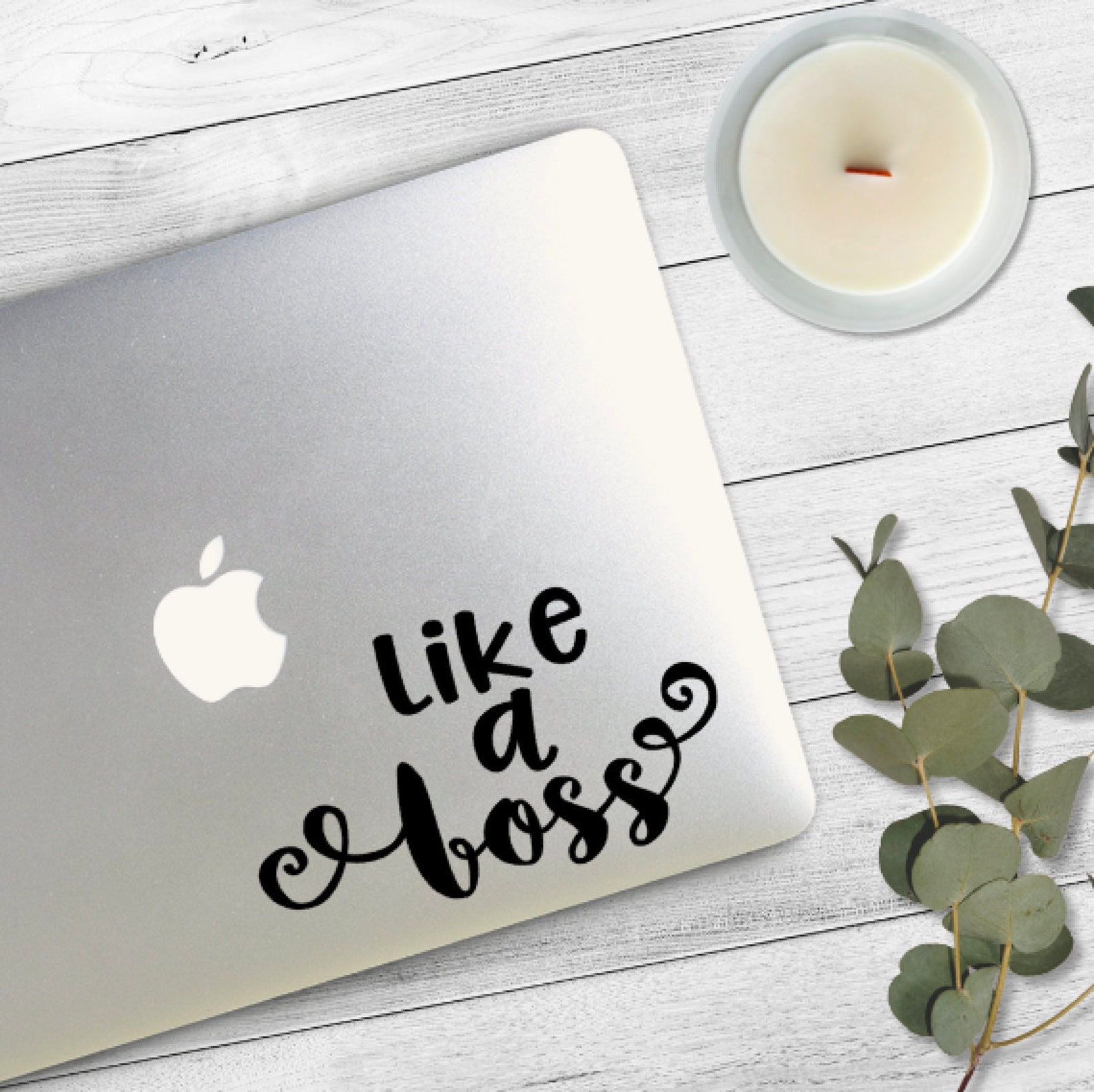 Like a boss decal boss sticker boss decal laptop decal | Etsy