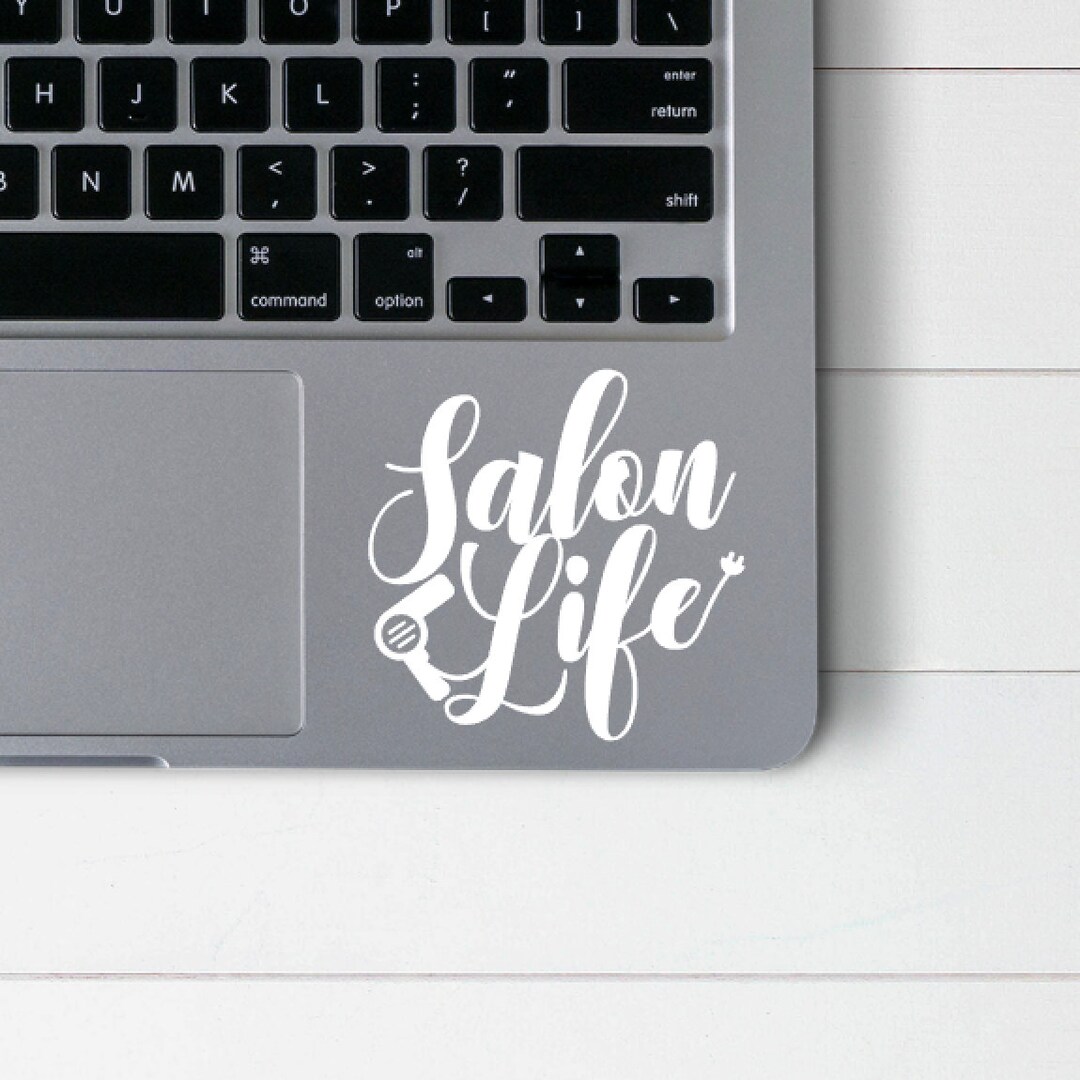Salon Life Decal, Salon Life Sticker, Cosmetologist Decal, Hairdresser ...