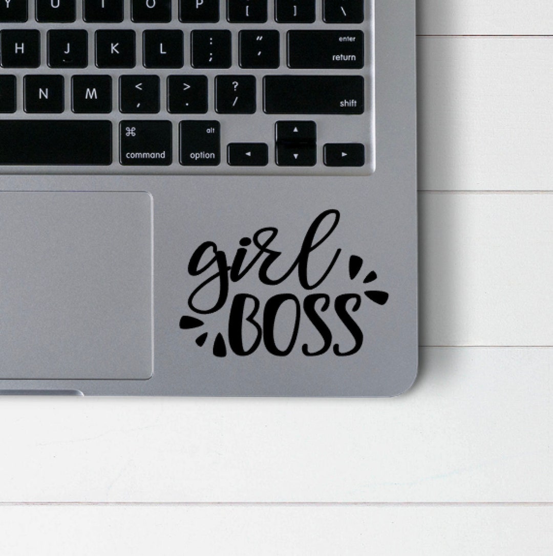 Girl Boss Decal, Girl Boss Sticker, Laptop Sticker, Laptop Decal, Yeti ...