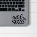Girl Boss Decal, Girl Boss Sticker, Laptop Sticker, Laptop Decal, Yeti ...