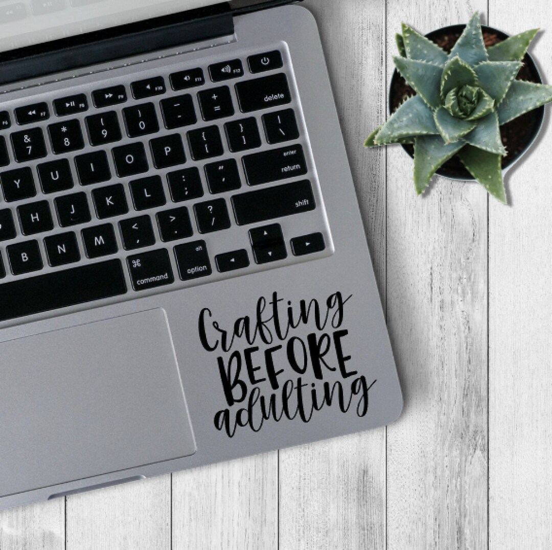 Crafting Before Adulting Decal, Crafting Decal Crafter Decal Sticker ...