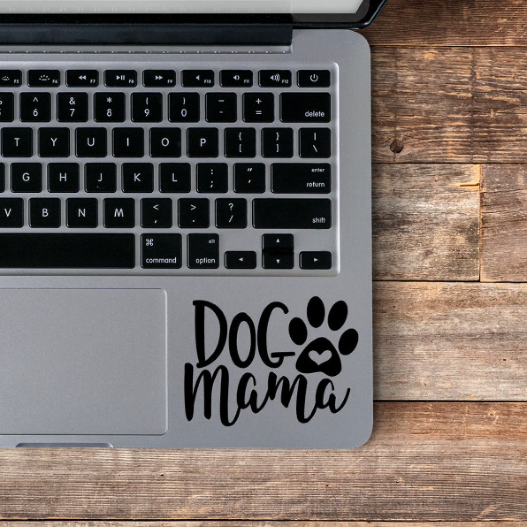 Dog Mama Decal, Dog Mom Decal, Fur Mama Decal, Dog Mom Sticker, Laptop ...