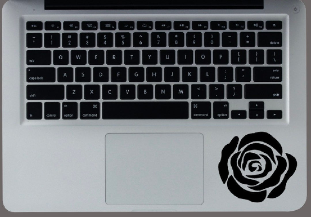 Rose Decal/ Rose Window Decal / Rose Computer Laptop Decal / Rose Car ...