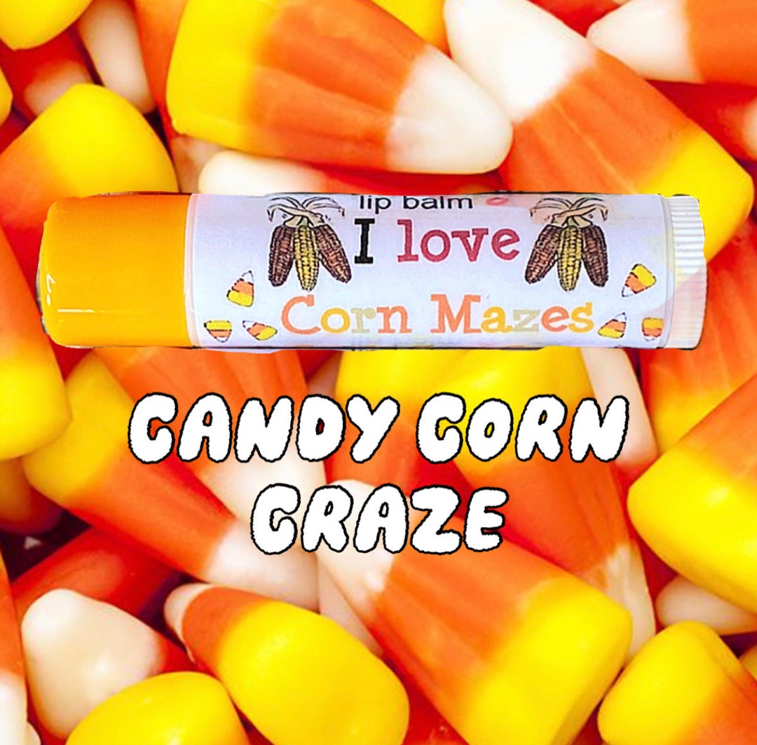 I Love Corn Mazes Candy Corn Craze Lipsessed Lip Balm 1 - Etsy