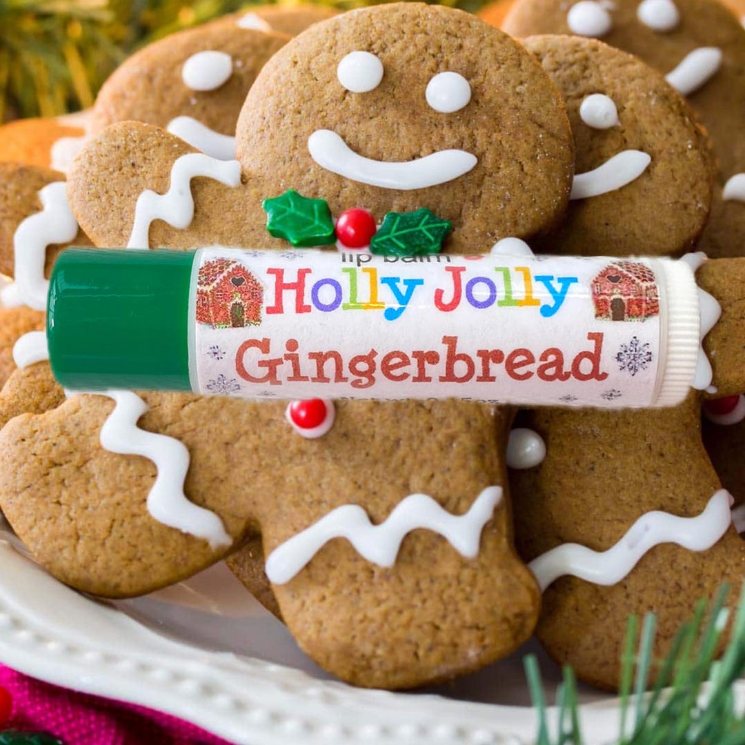 Holly Jolly Gingerbread Lipsessed Lip Balm - Etsy