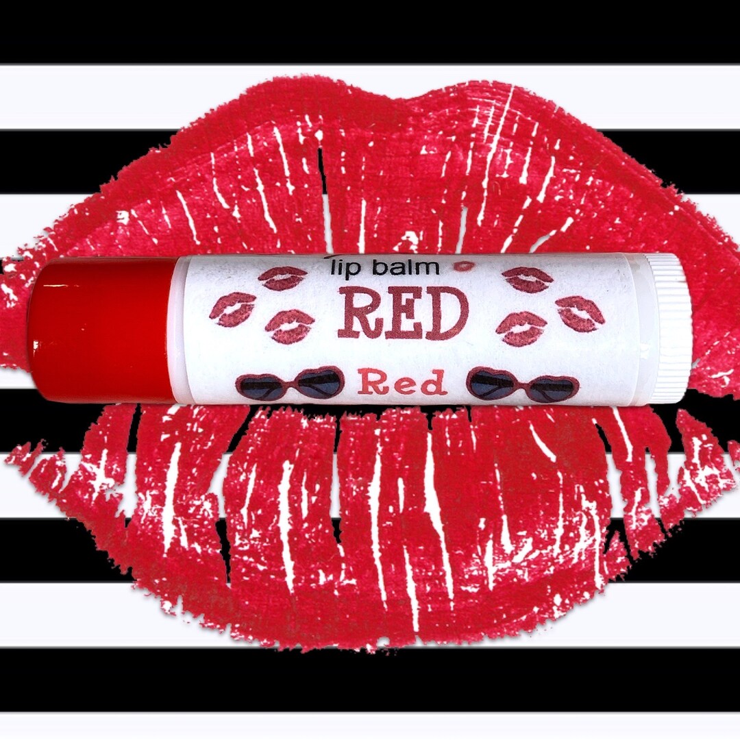 RED Red Cherry Lips Lipsessed Lip Balm 1 LIMITED EDITION - Etsy
