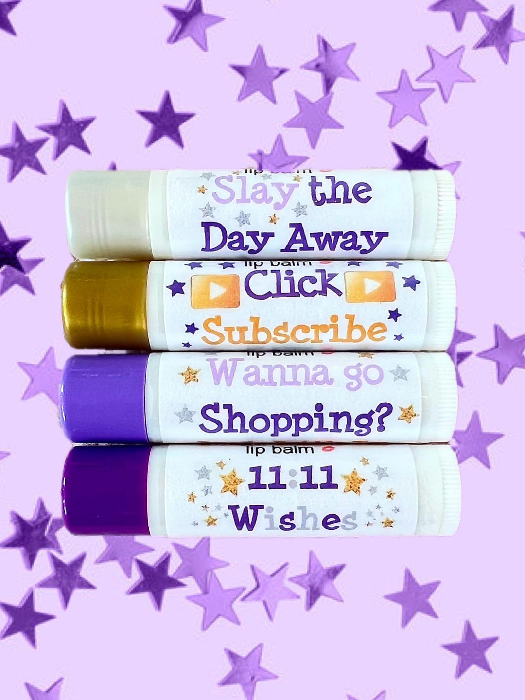 Purplestars02 Meet & Greet Lipsessed Lip Balm Set (4 Included) Limited ...