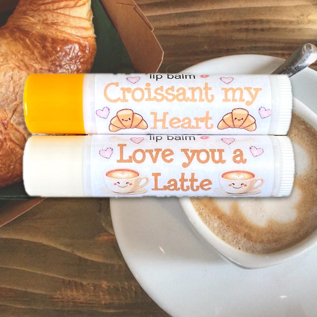 Croissant & Latte Lipsessed Lip Balm Better Together Duo Set - Etsy