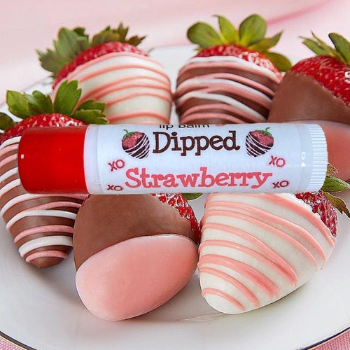 Strawberry Bubble Tea Lipsessed Lip Balm 1 - Etsy