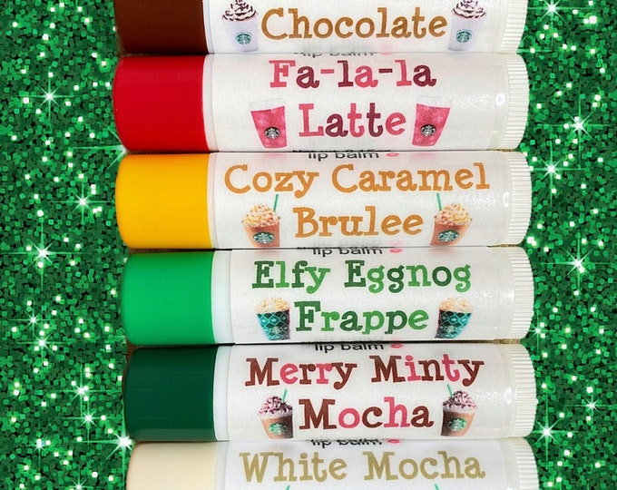 Starbucks Sparkle Lipsessed Lip Balm Collection (6 Included) - Etsy