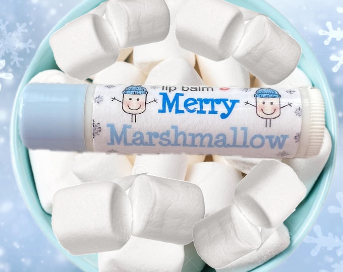 Merry Marshmallow Lipsessed Lip Balm - Etsy