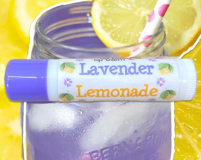Lavender Lemonade Lipsessed Lip Balm (1) LIMITED EDITION! - Etsy