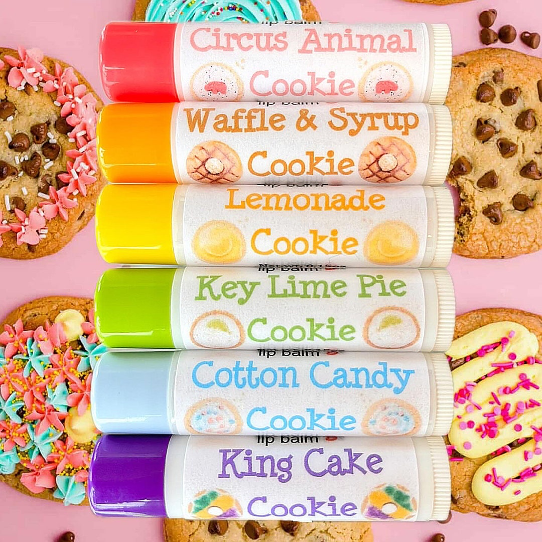 Crumbl Cookie Inspired Collection Lipsessed Lip Balm Set 6 Included - Etsy