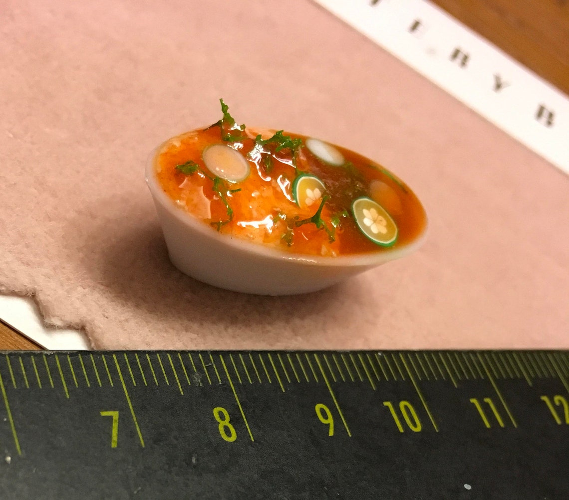 Miniature Curry / Dollhouse Miniature / Miniature Food / Clay - Etsy
