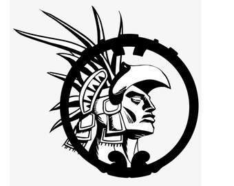 Aztec Warrior Decal - Etsy