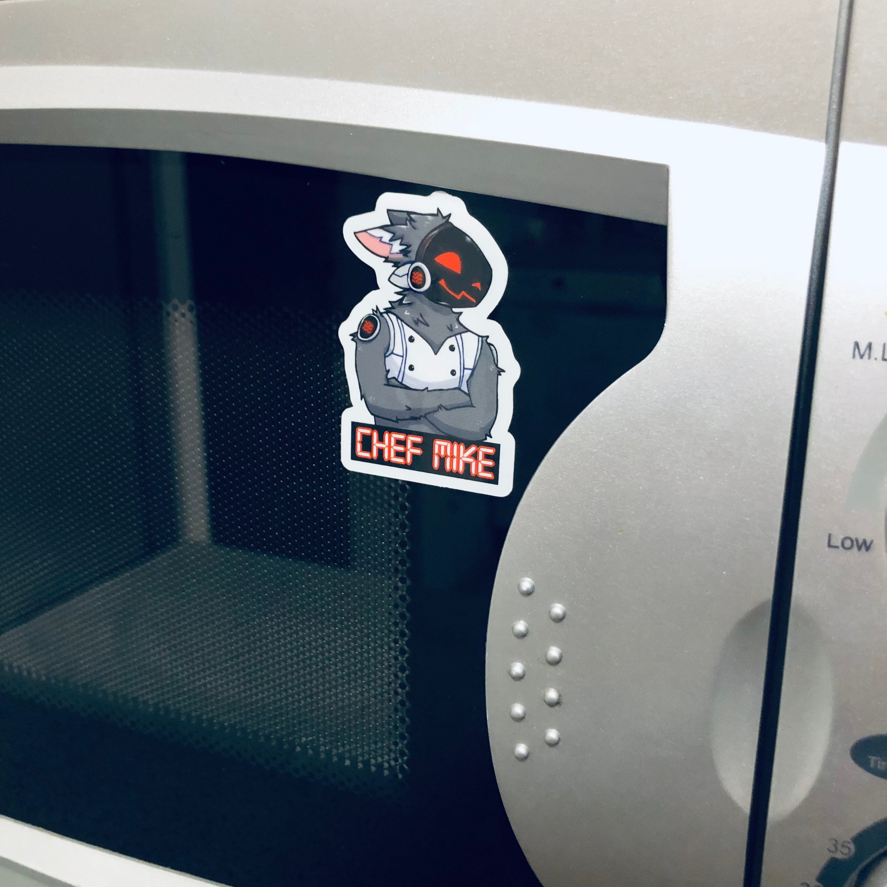 Chef Mike Protogen Furry Sticker - Etsy