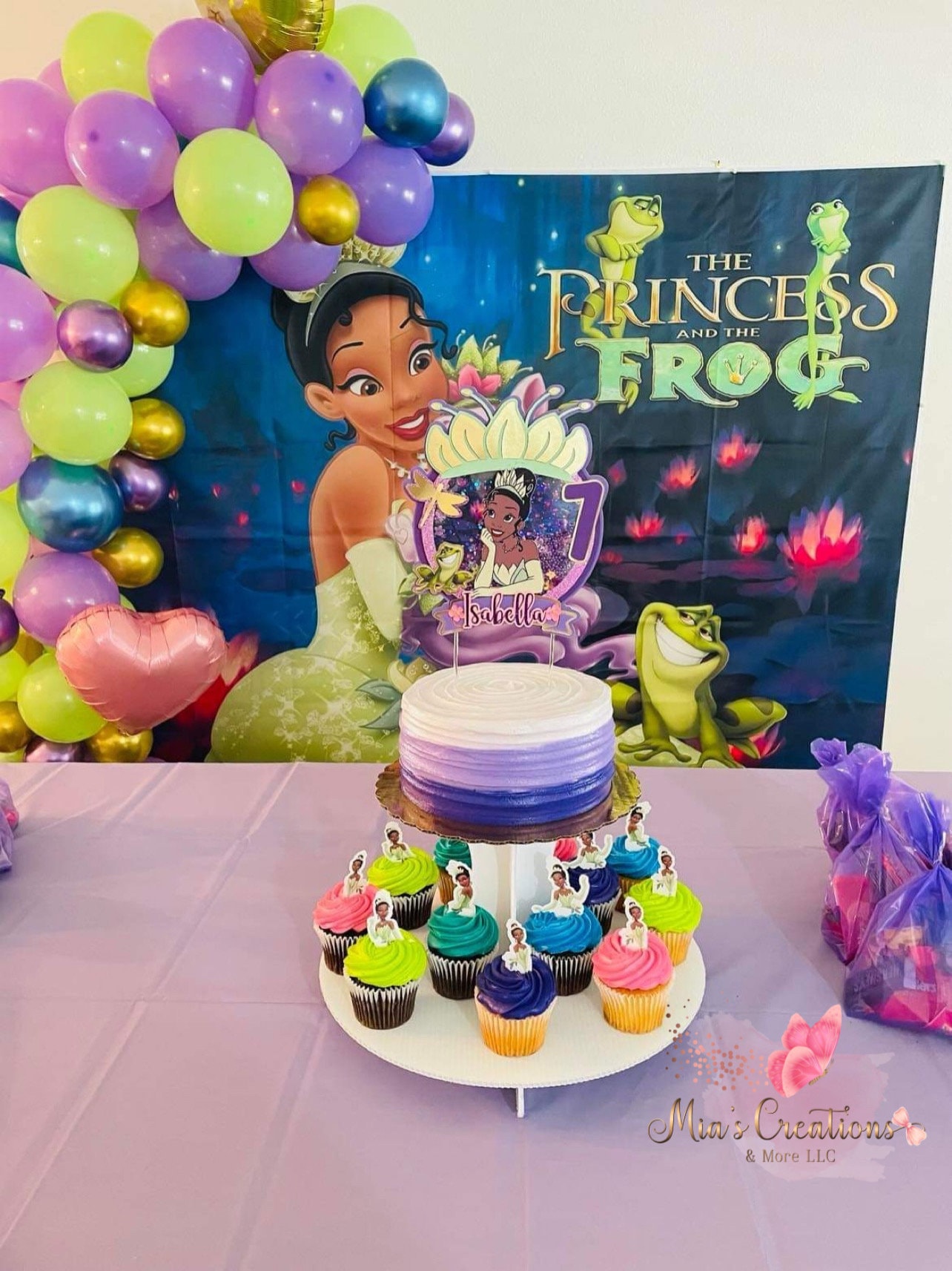 Frog Princess Cake Topper Princess and the Frog - Etsy