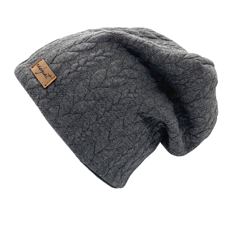 ZOPF & STYLE anthrazit, Beanie mit passendem Loop oder Beanie einzeln ...