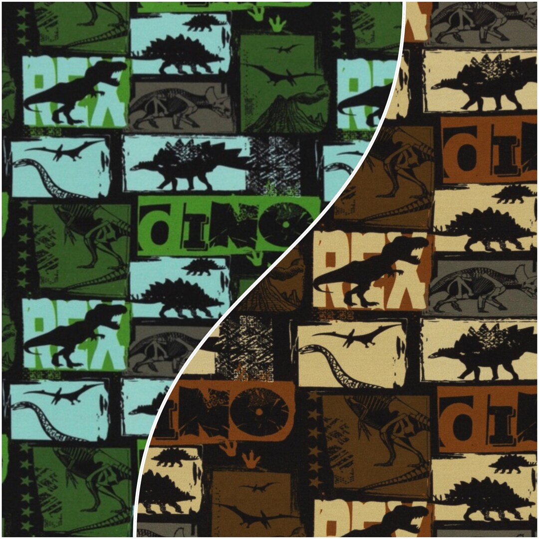 DINOSAUR Sweat Brushed, 2 Different Colors, Prehistoric Times ...