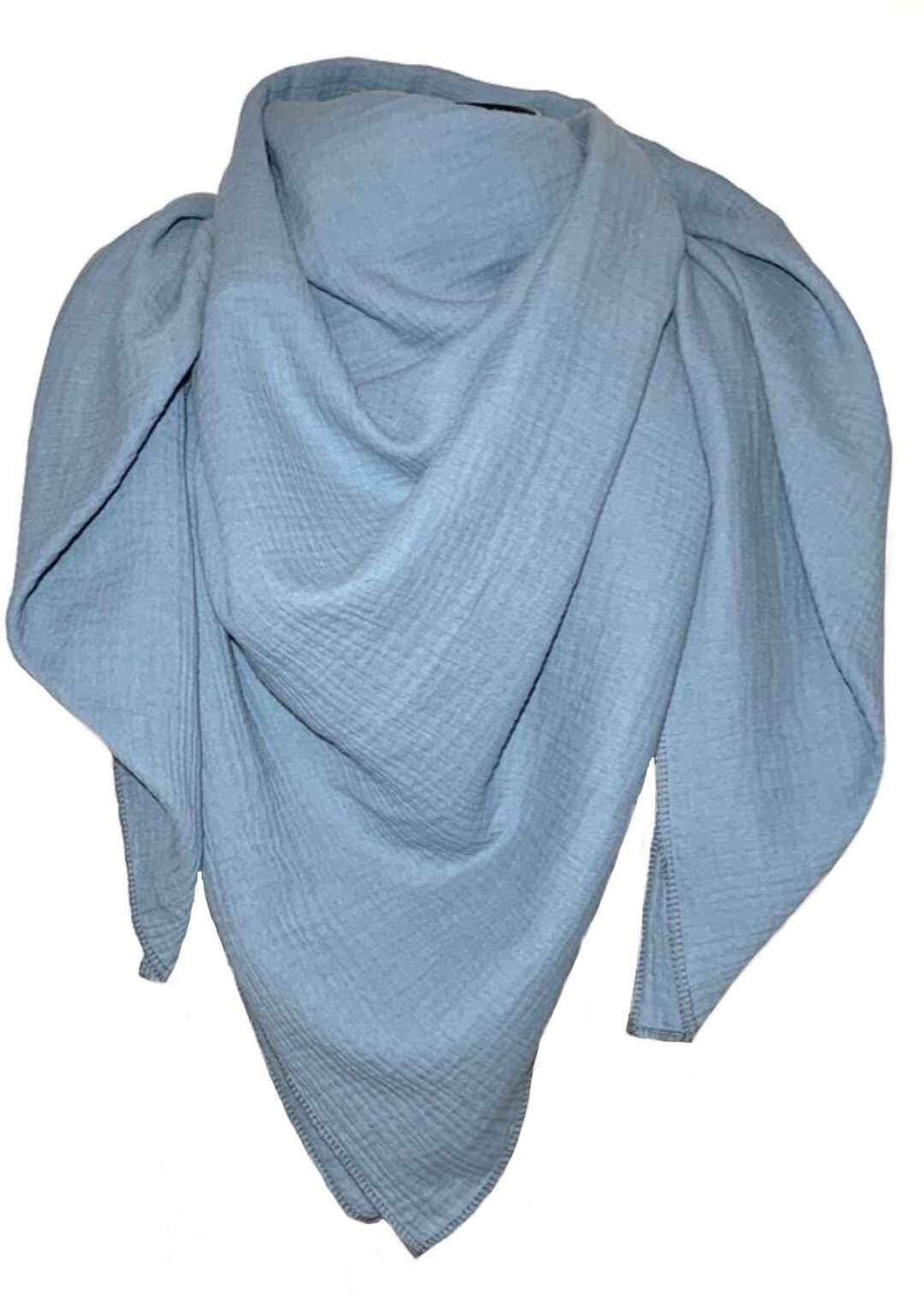 Muslin Cloth Children / Women XXL, UNI Dusty Blue Supersale - Etsy