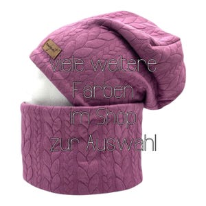 ZOPF & STYLE meer grün, Beanie mit passendem Loop oder Beanie einzeln ...