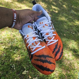 Custom Football Cleats - Etsy