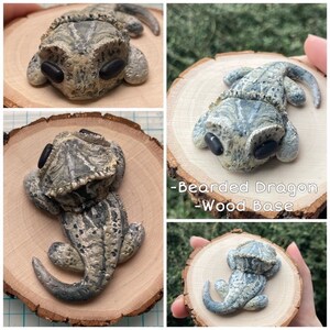 Customized Gecko Figure, Polymer Clay - Etsy